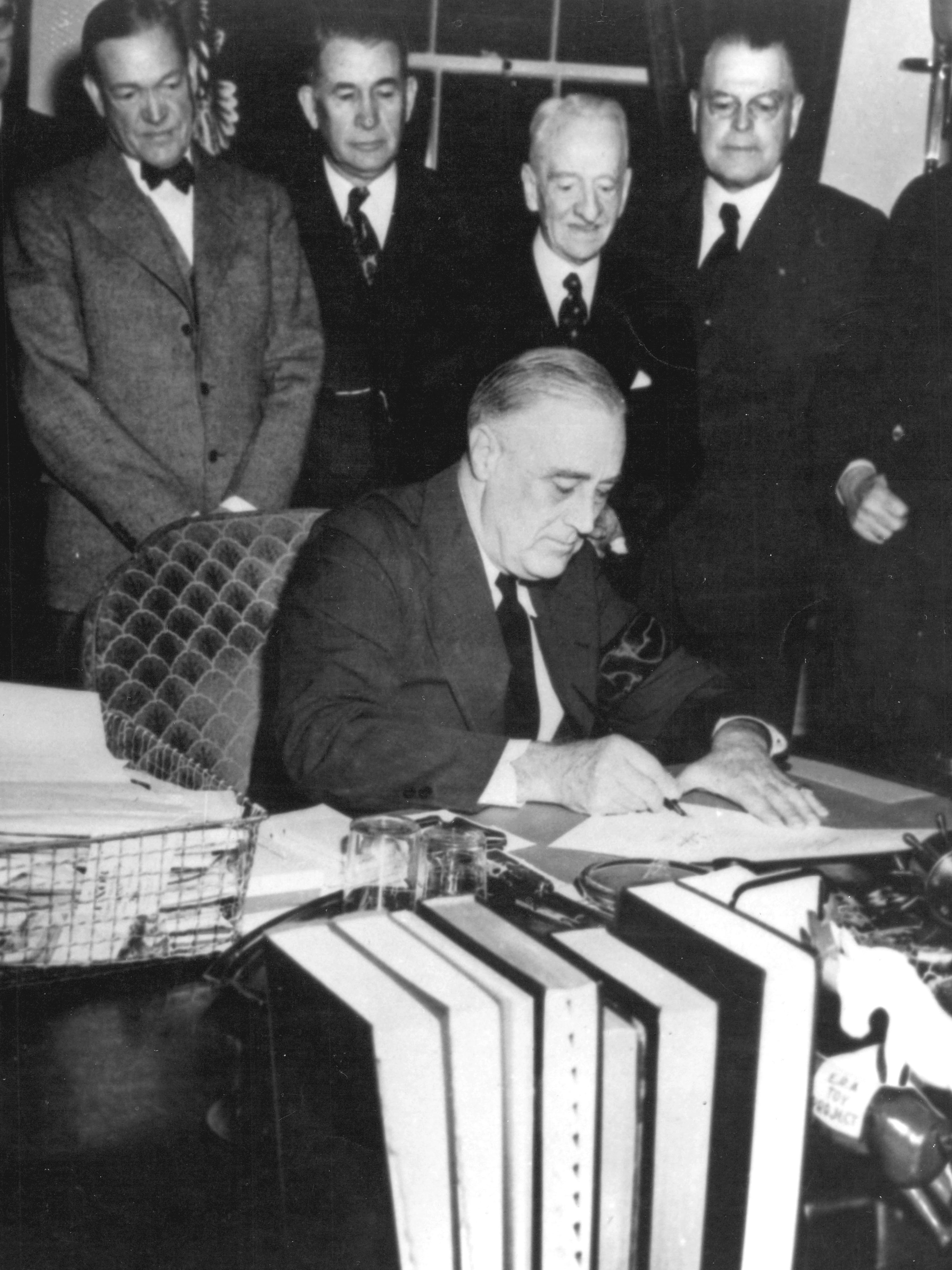 In that same speech, FDR discussed what had become increasingly clear ...