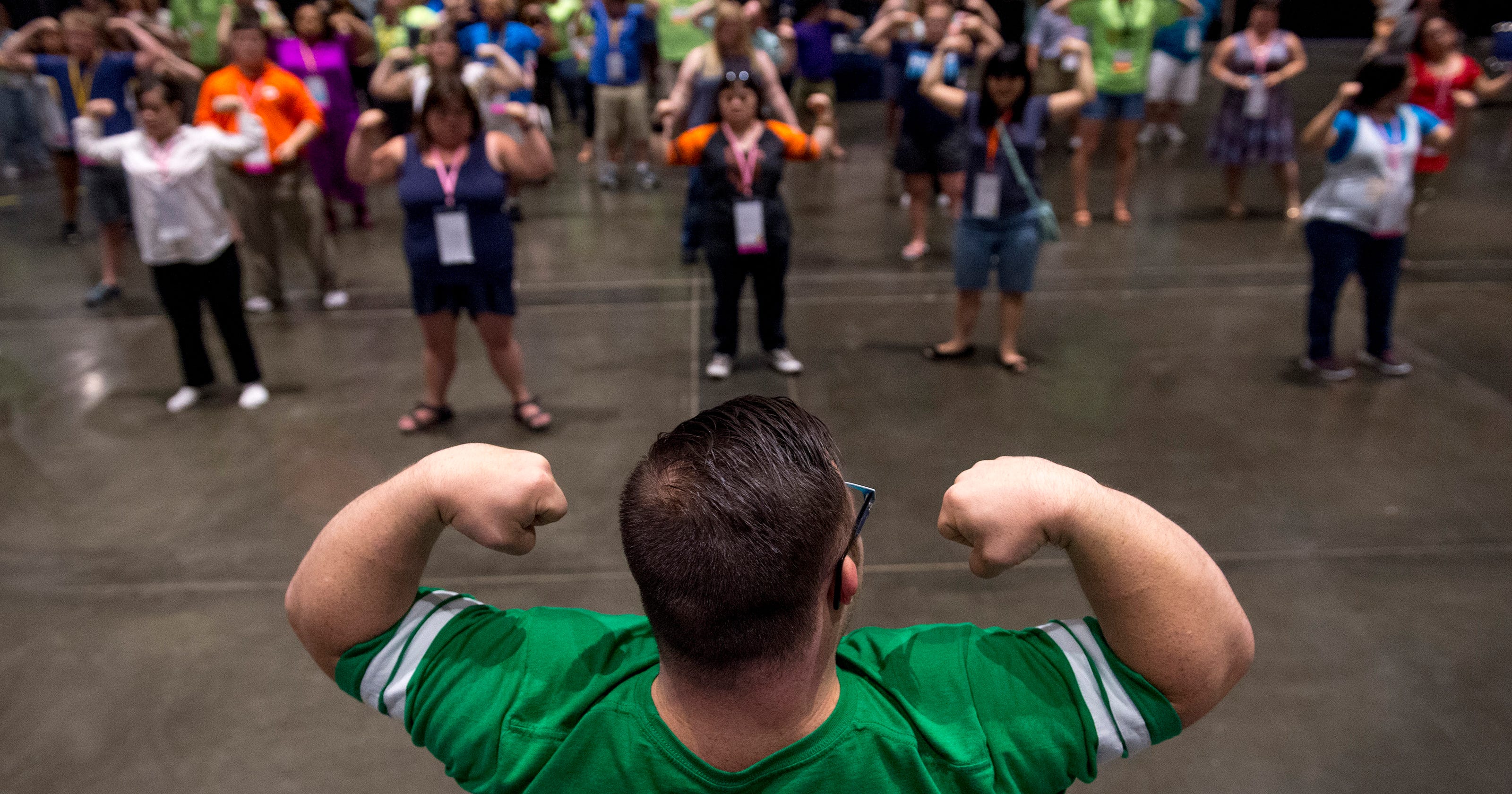 Bodybuilder Collin Clarke overcomes Down syndrome to inspire others