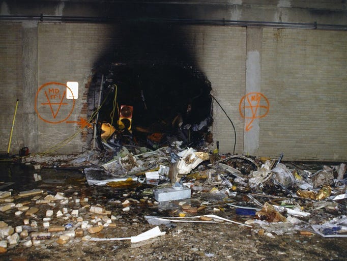 FBI re-releases photos from the Pentagon in the aftermath of 9/11