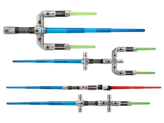 'Star Wars' toy line lets kids build dream lightsabers