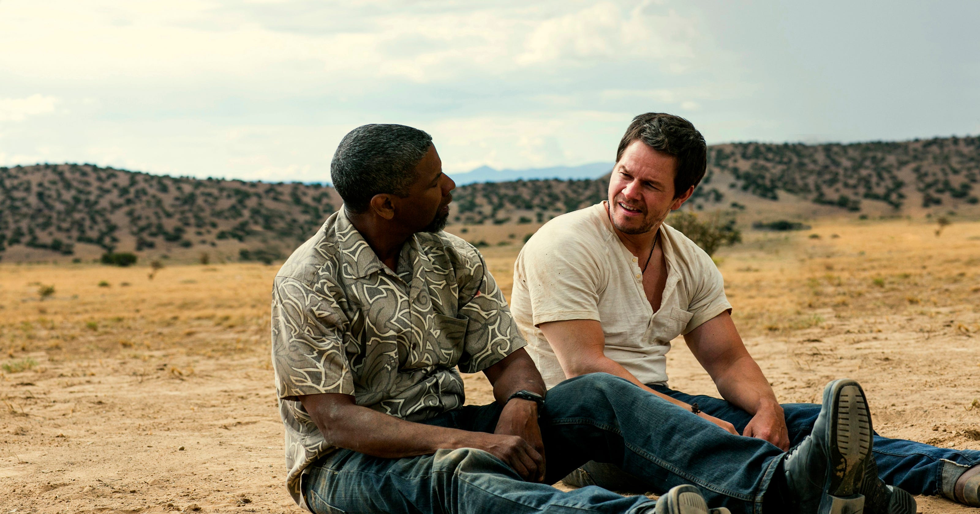 Video: '2 Guns' stars upside-down and beaten