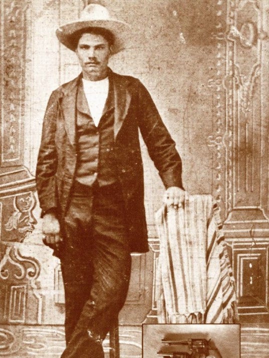 1895: Interesting chat about John Wesley Hardin