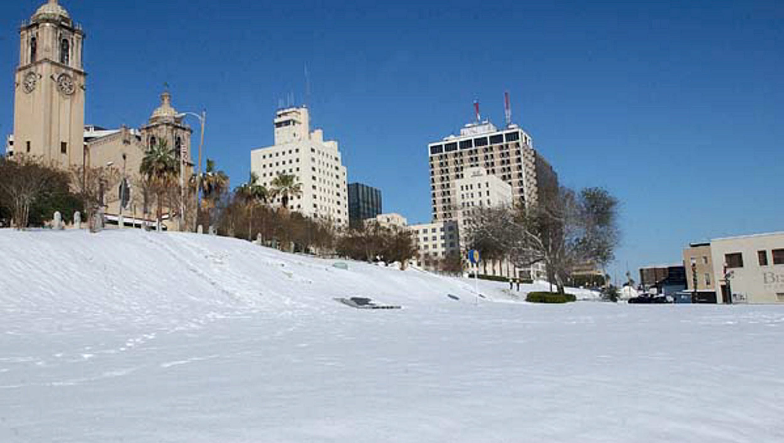This is why snow is rare in South Texas