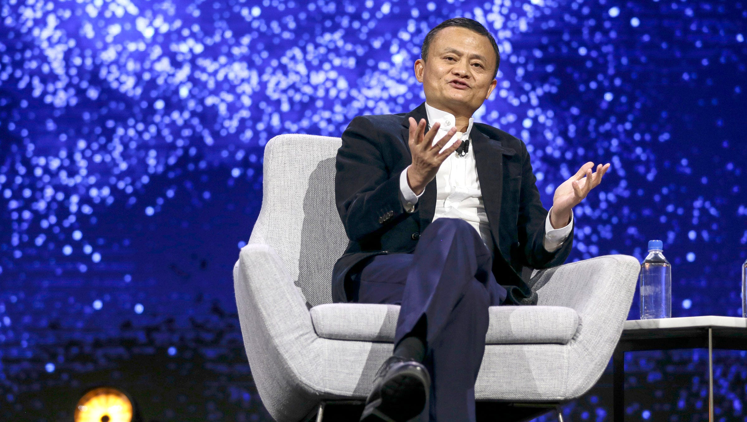 A rags-to-riches tale for Alibaba founder