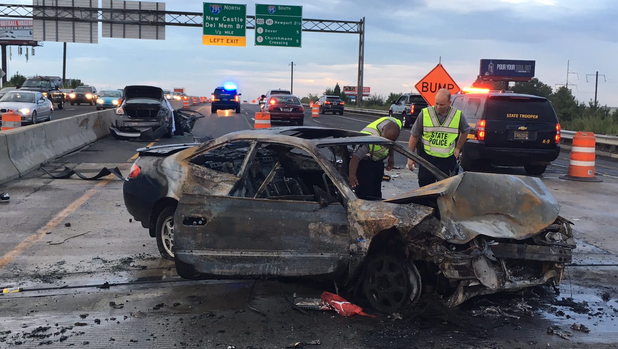 Tragic Crash And Equipment Failure Close Delaware s Principal Highways tragic-crash-and-equipment-failure-close-delaware-s-principal-highways