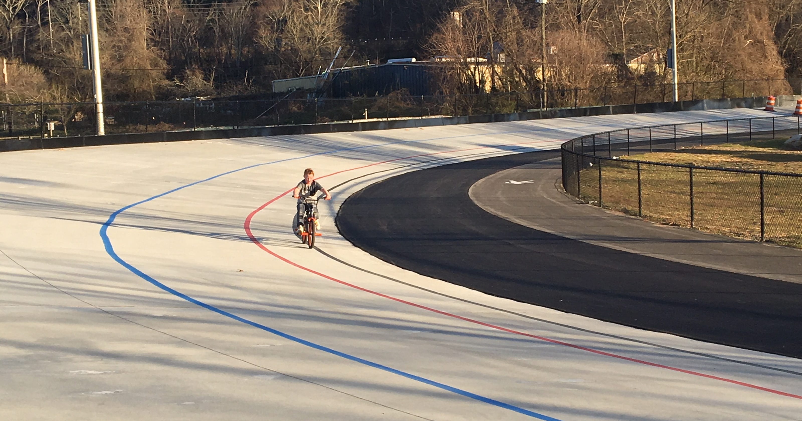Asheville velodrome bicycle track reopens at Carrier Park