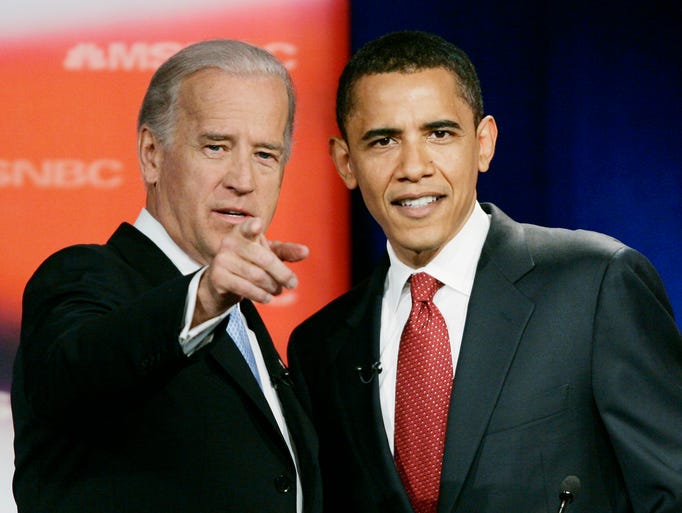 Joe Biden through the years