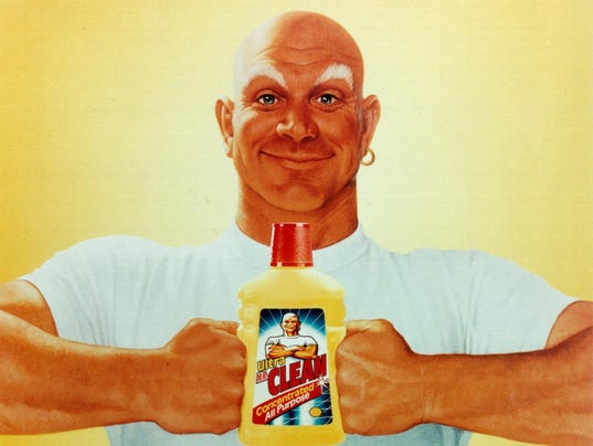 Mr Clean Logo History