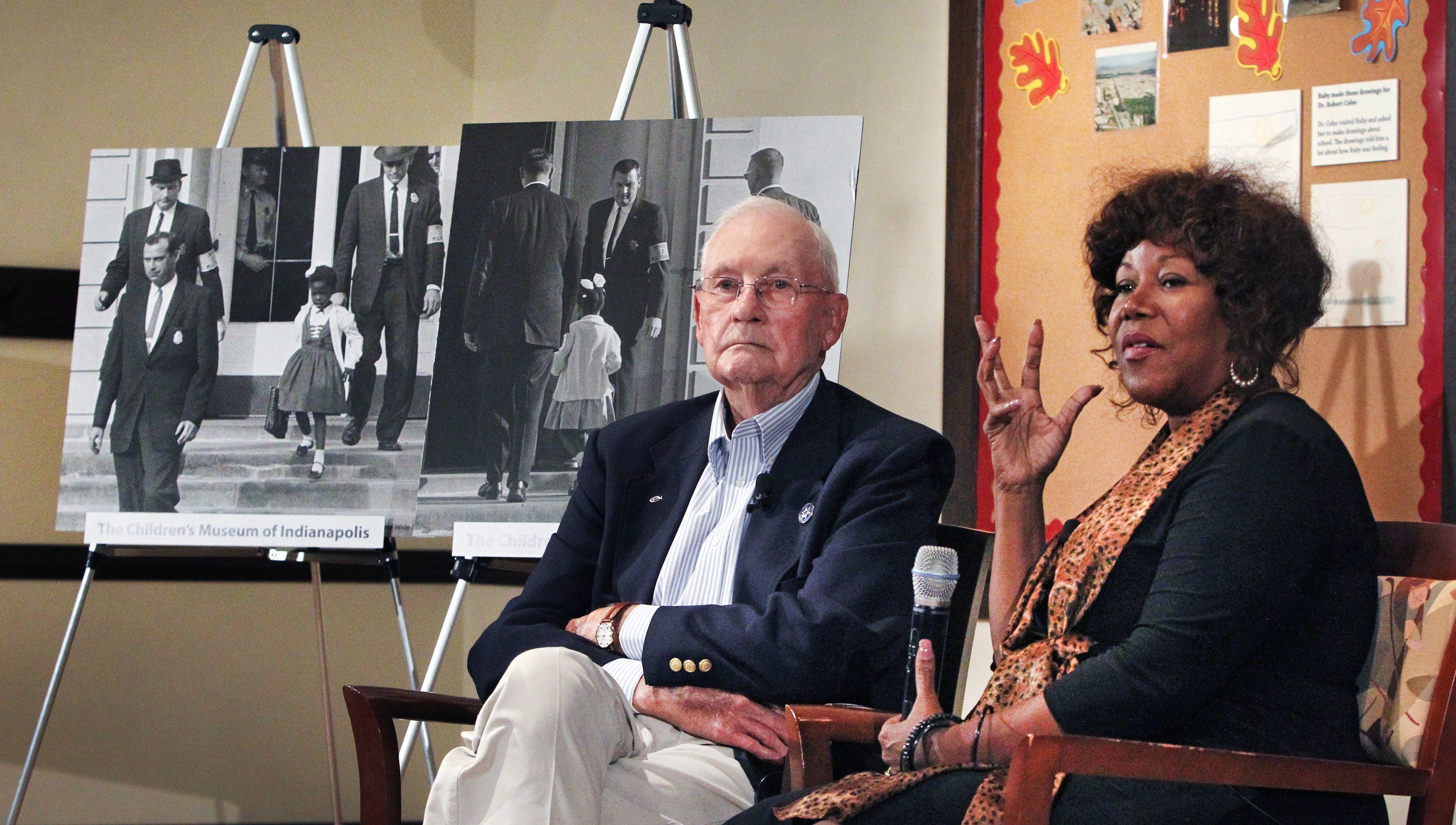 Civil rights icon Ruby Bridges, protector reunite