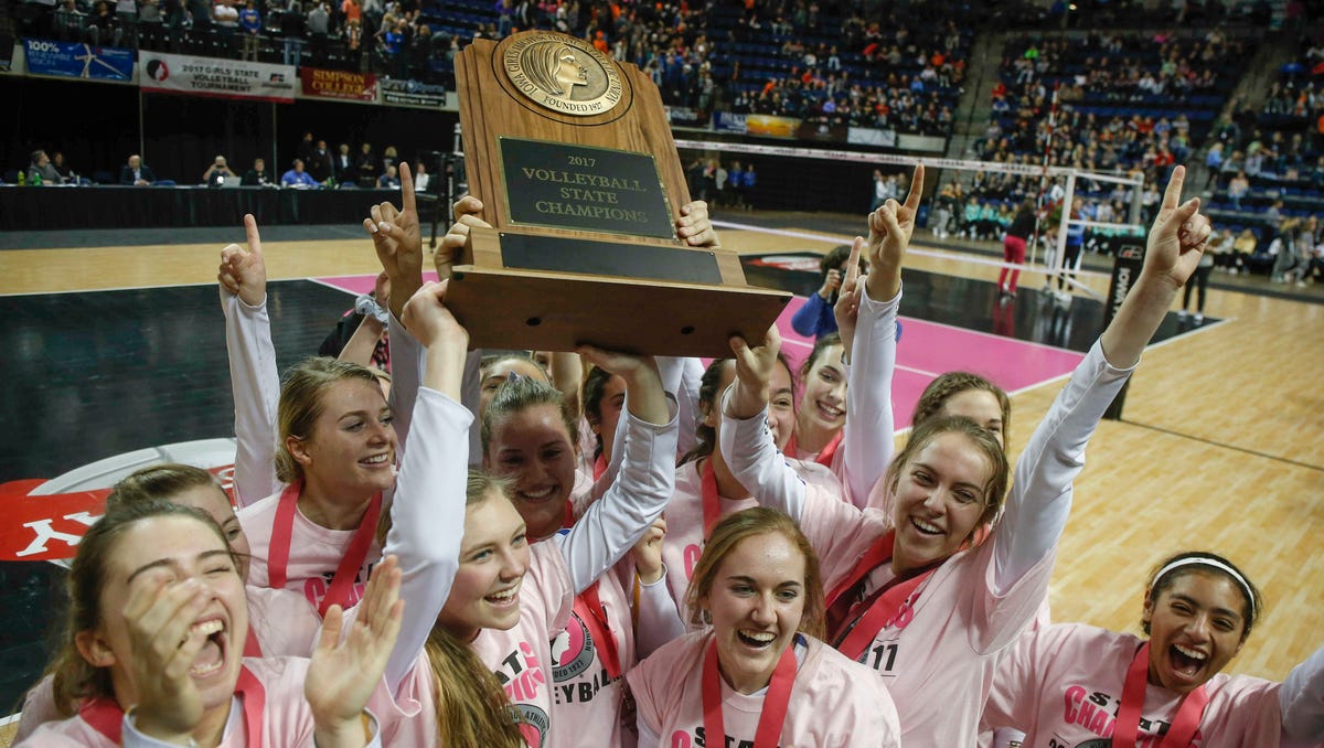 Photos: State volleyball championship matches