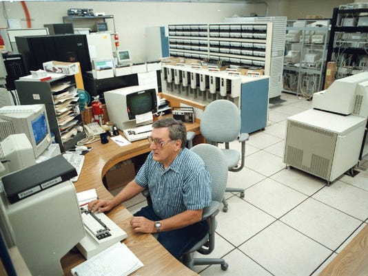 Computers from '90s still run state programs