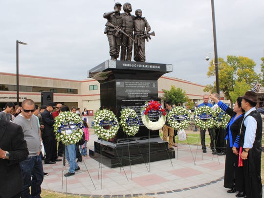 Hmong-Lao Veterans Memorial unveiled
