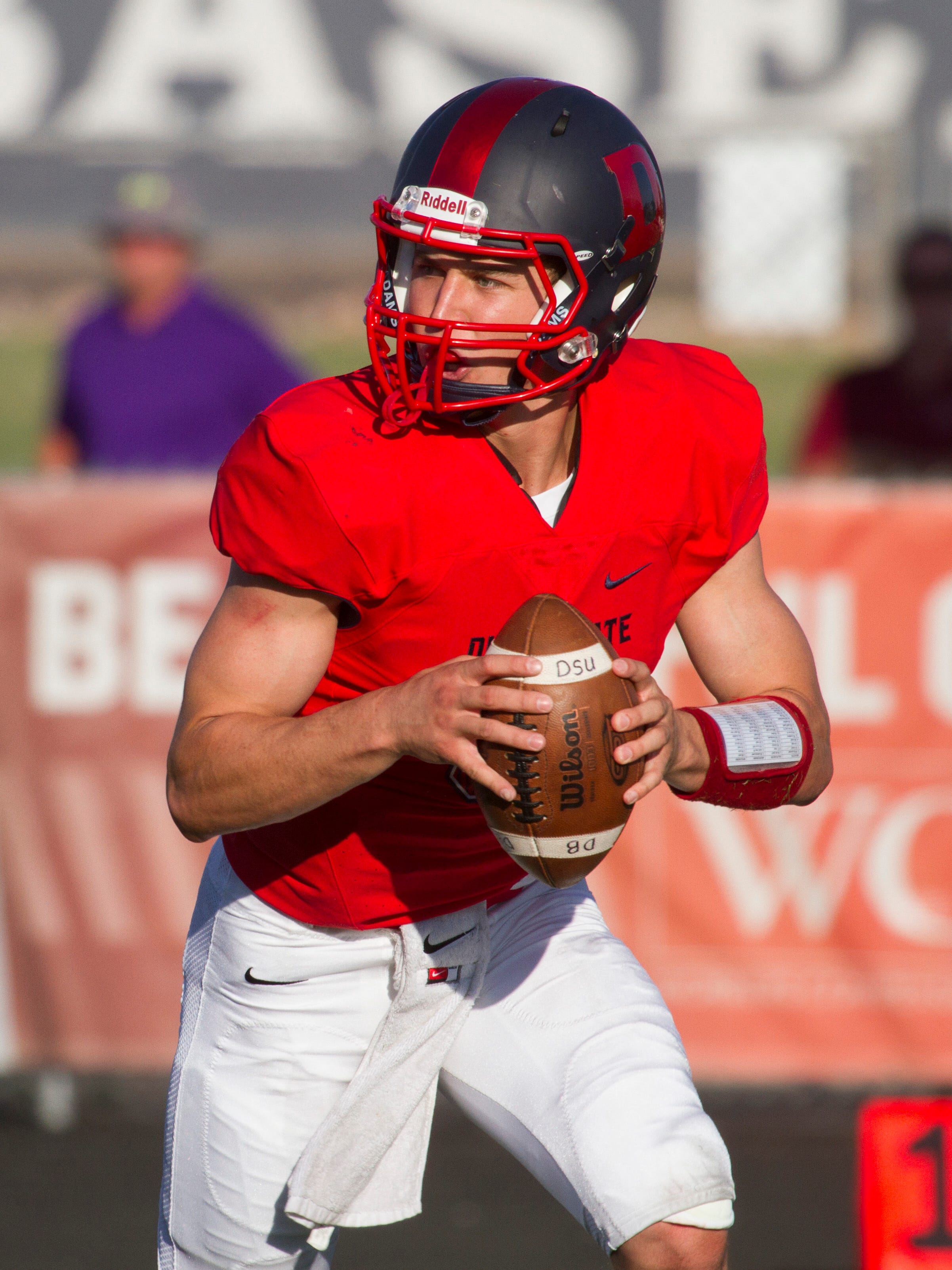 Dixie State football: Red Storm set school rushing record in win over ...