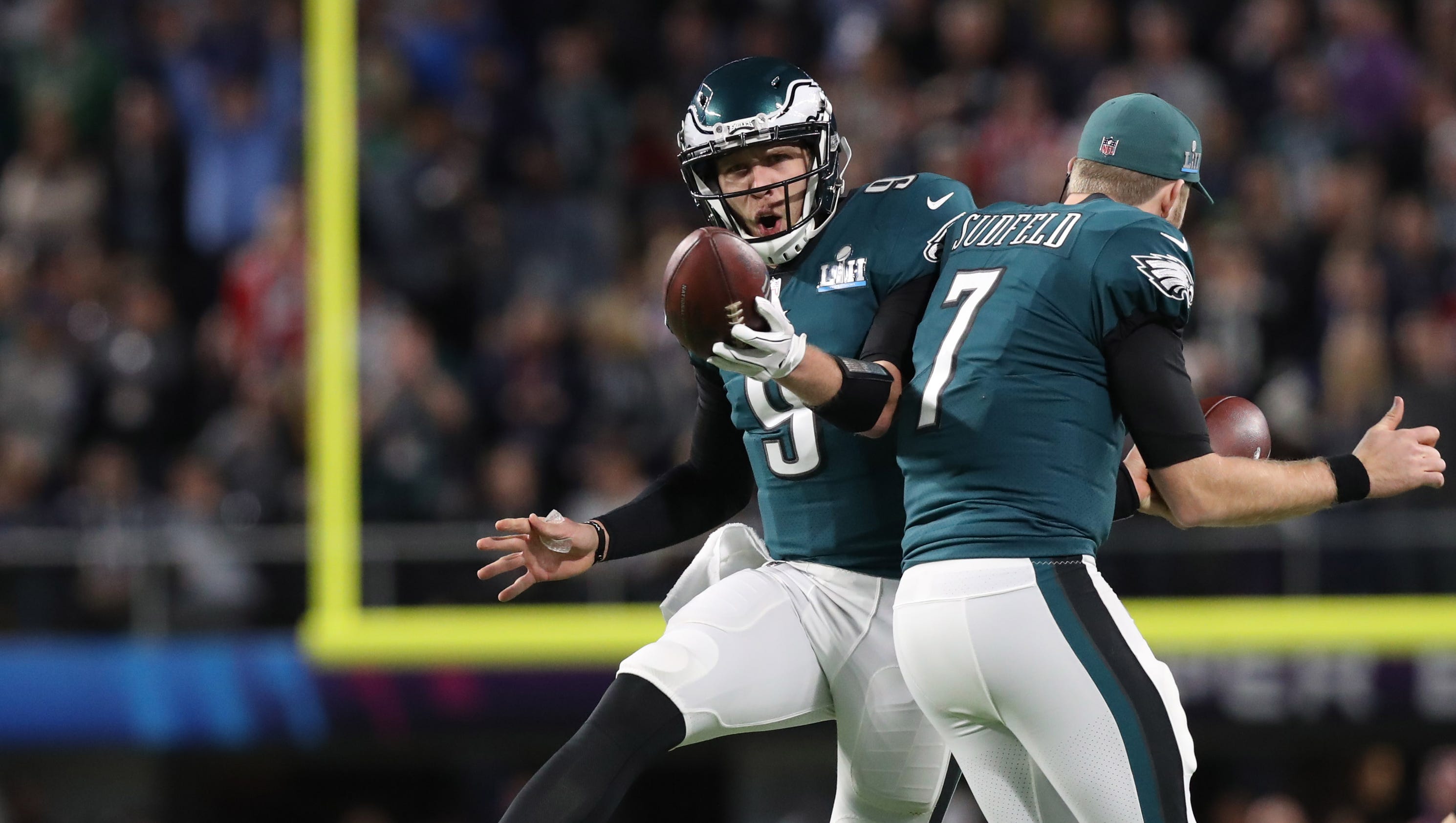 Nick Foles TD catch: Eagles QB makes Super Bowl history