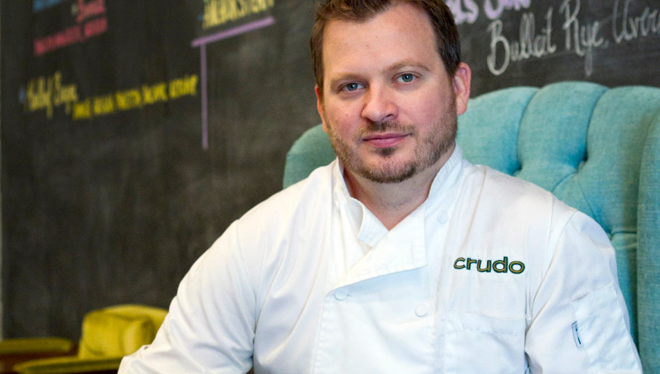 Chef Cullen Campbell of Crudo shares inspiration
