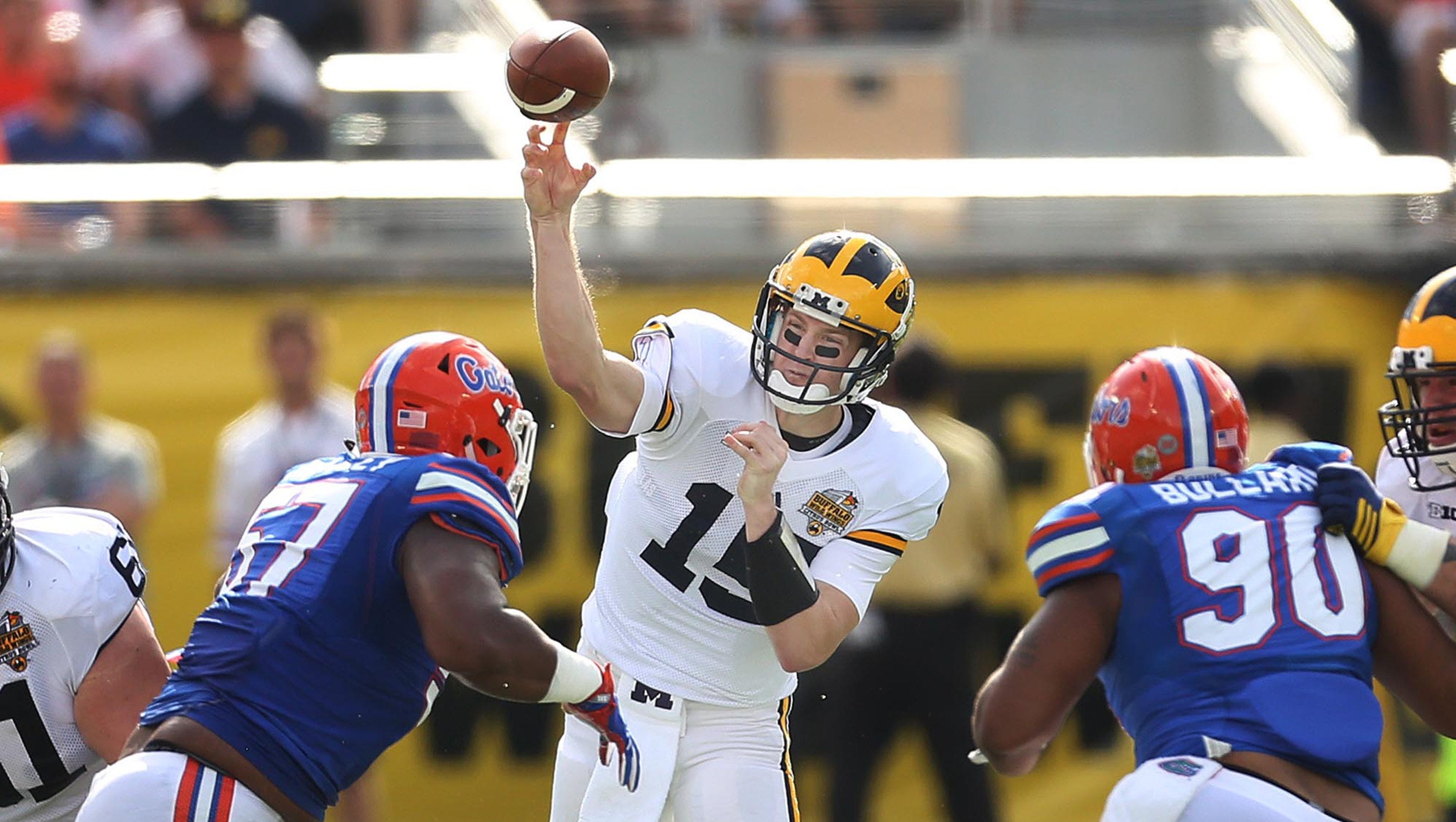 U-M notes: Rudock dissects Gators to earn MVP honors