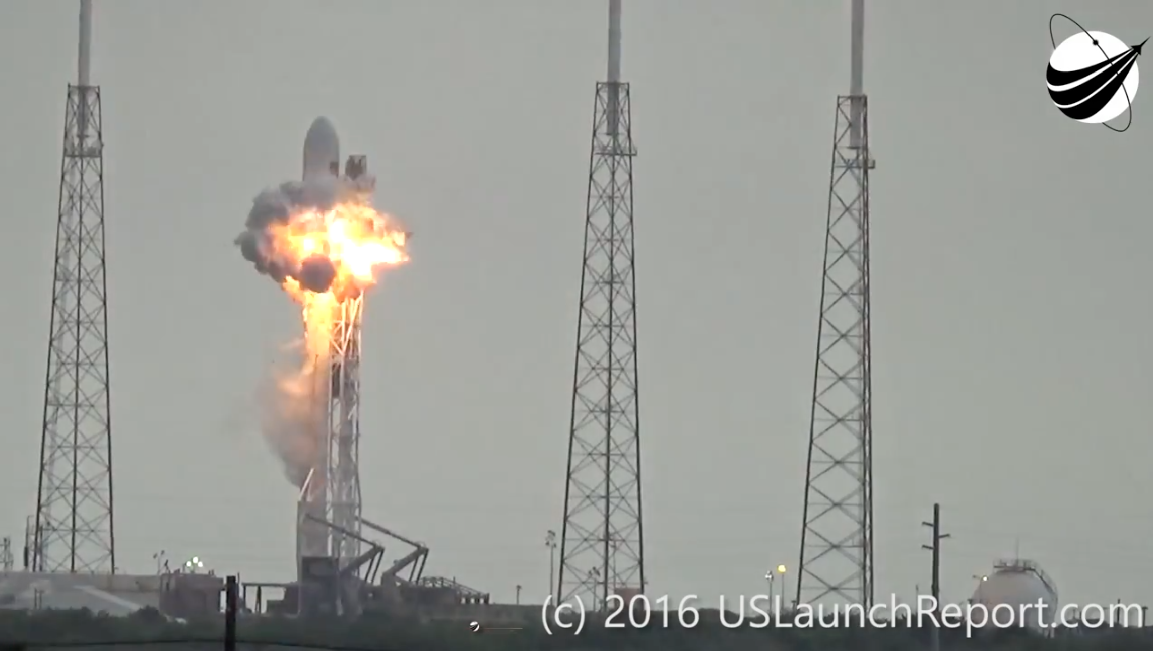 SpaceX Falcon 9 rocket, satellite destroyed in explosion
