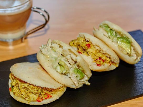 Arepas taste great plain, stuffed or topped