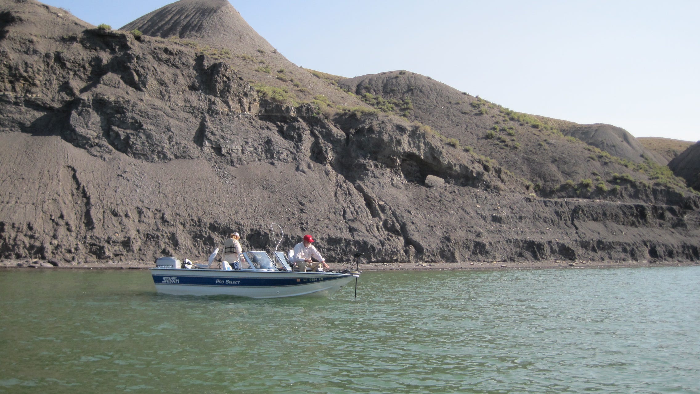 The fishing's good at Tiber