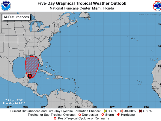 2018 Hurricane season: Tropical Storm Alberto could form in Gulf of Mexico