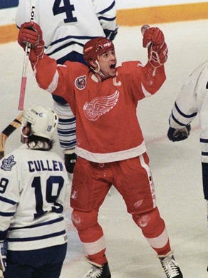 Detroit Red Wings fan's sign begs Steve Yzerman to 'save us'