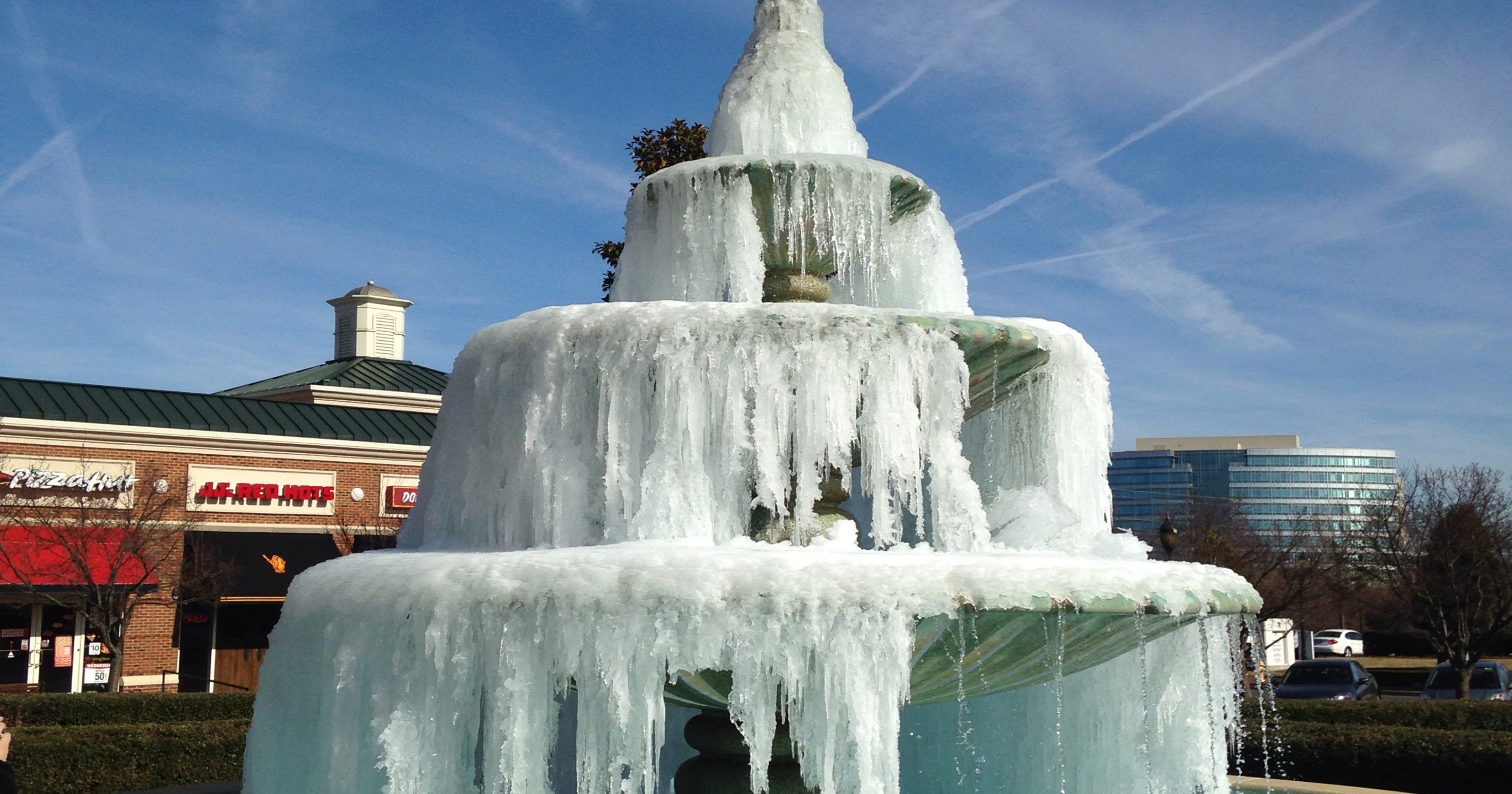 Rare snow, ice shock the Deep South