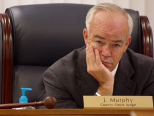 Judge Murphy returns to bench calm, collected