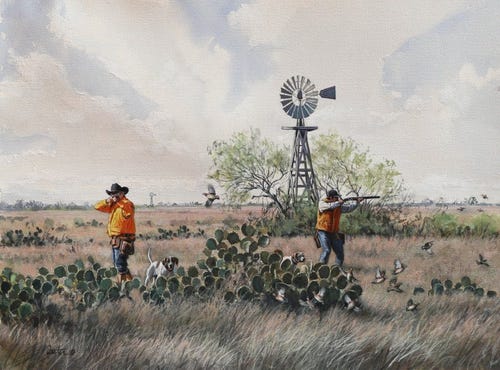 Calvin Carter: hunter, angler, painter