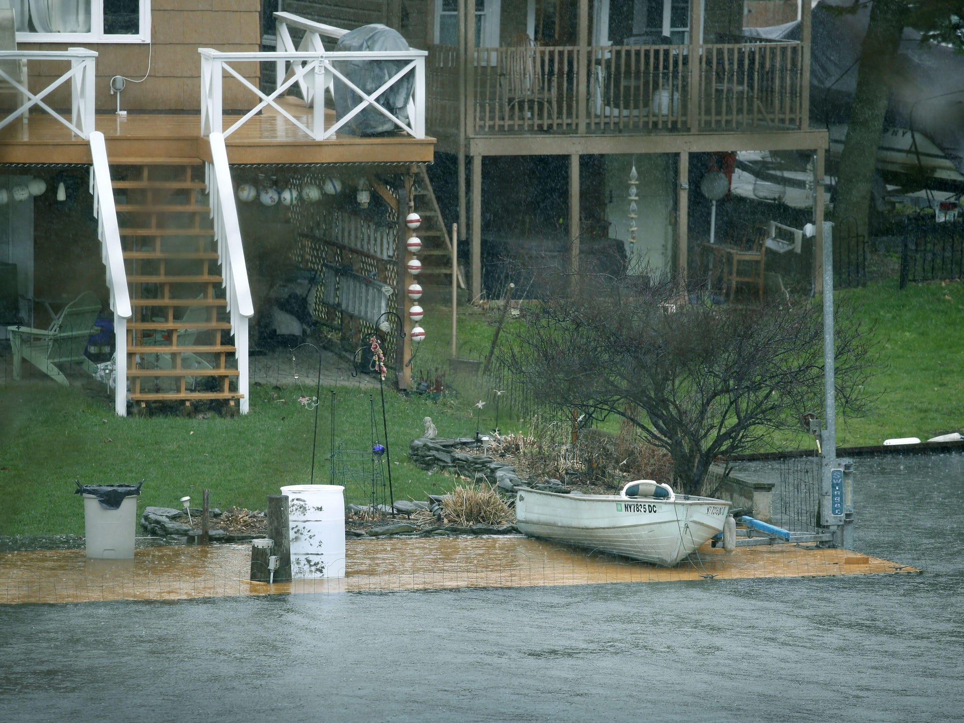Flooded Lake Ontario shoreline is an inconspicuous tragedy