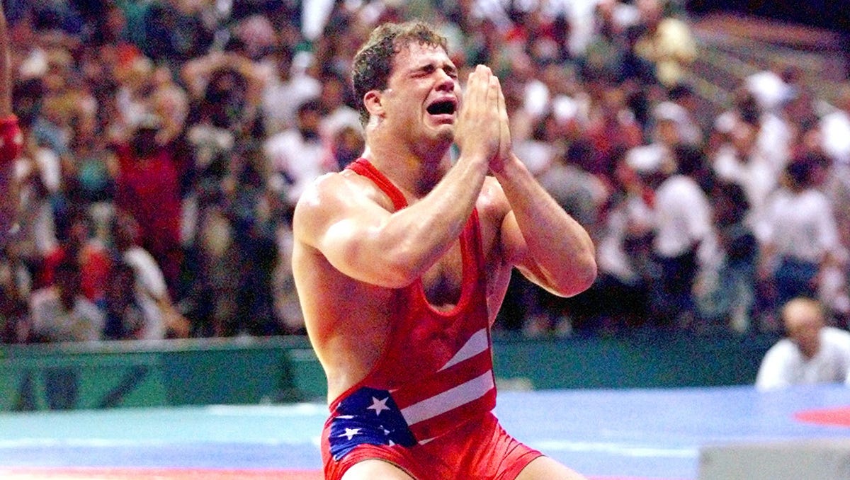 PHOTOS: Kurt Angle wins Olympic gold in 1996