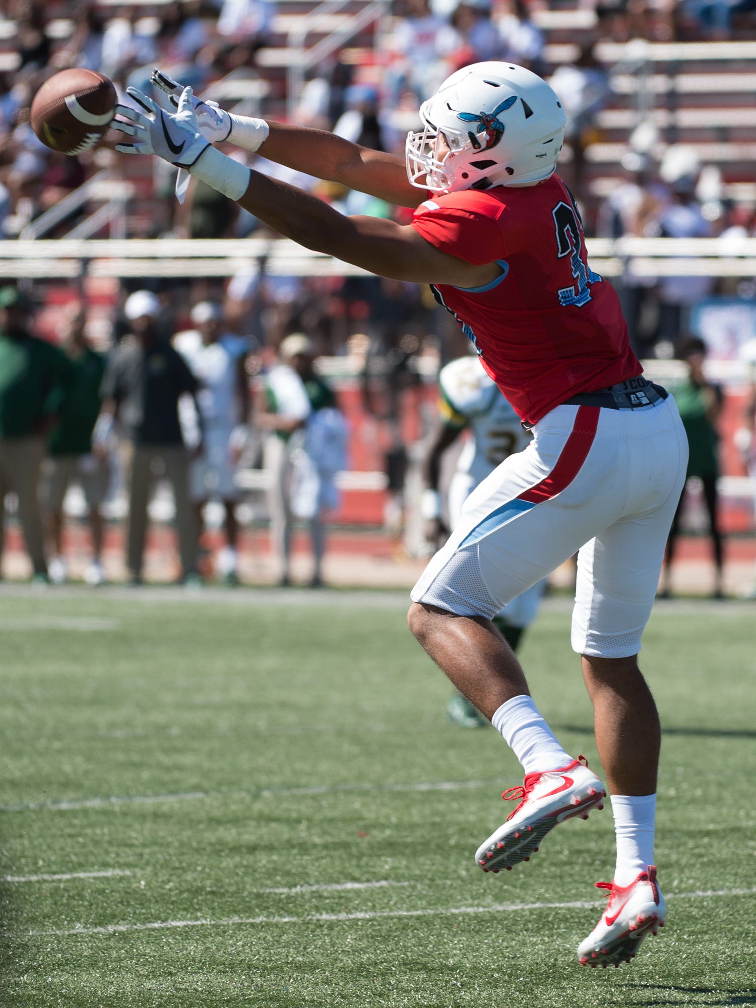 Delaware State wins to end nation's longest football losing streak