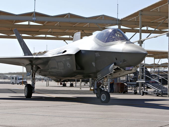 Air Force declares F-35 combat ready; pilots train at Luke Air Force ...