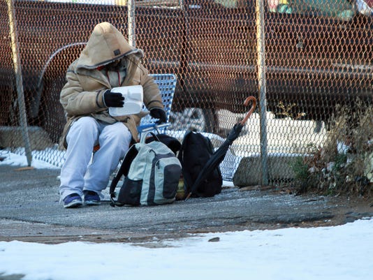 Shelters open as freeze hits Del.
