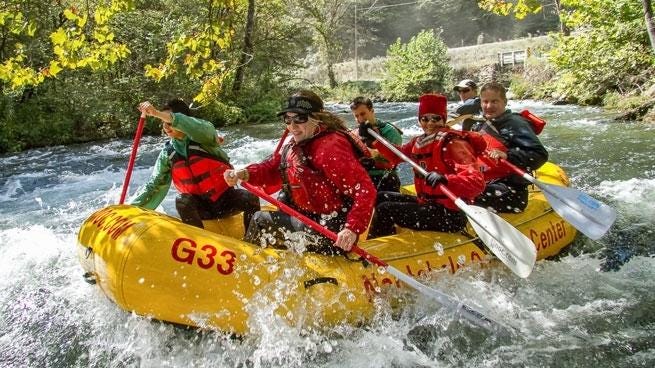 Whitewater rafting near WNC: Best rivers for rapids