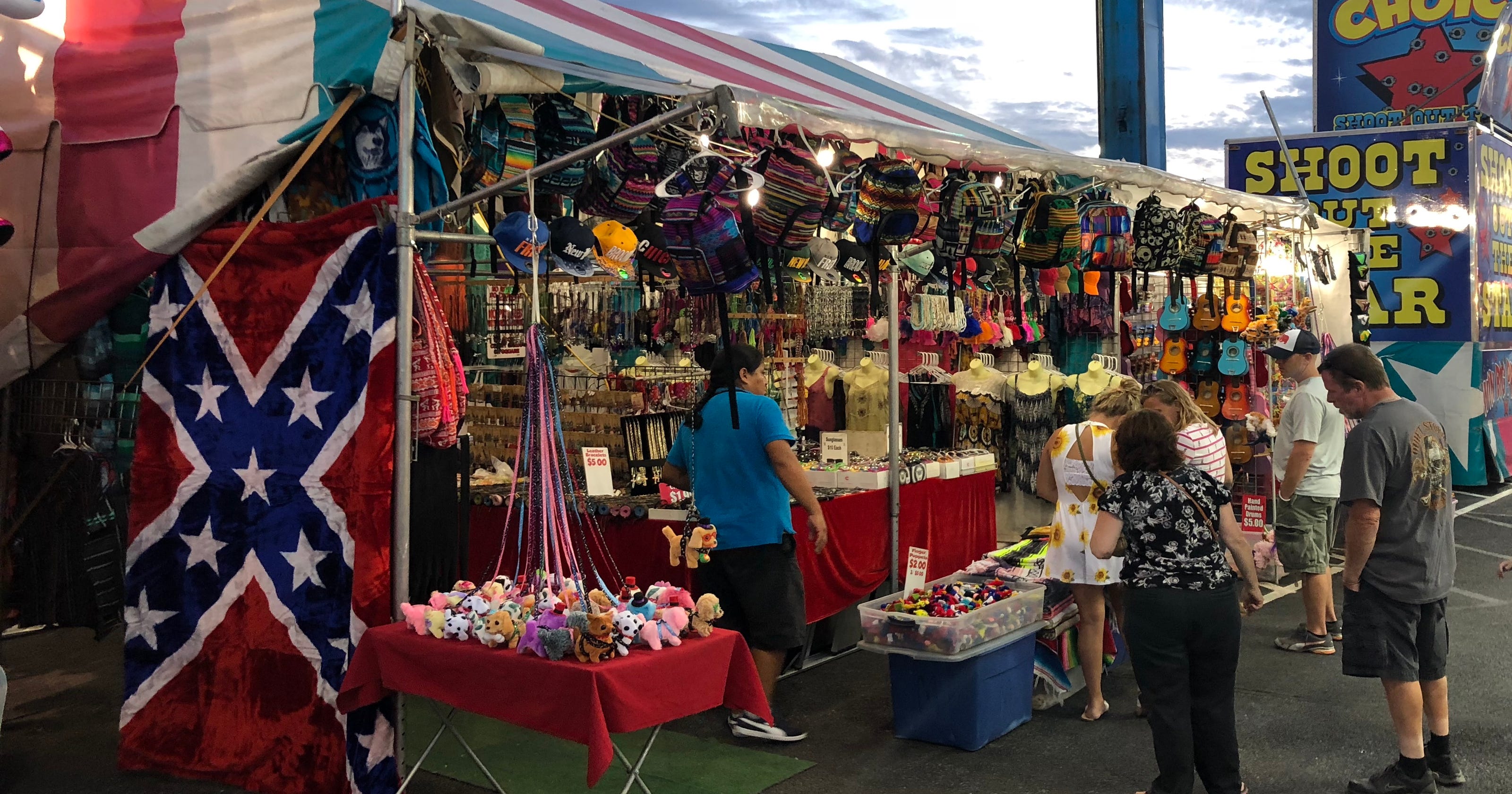 Delaware State Fair vendors ordered to remove Confederate flags