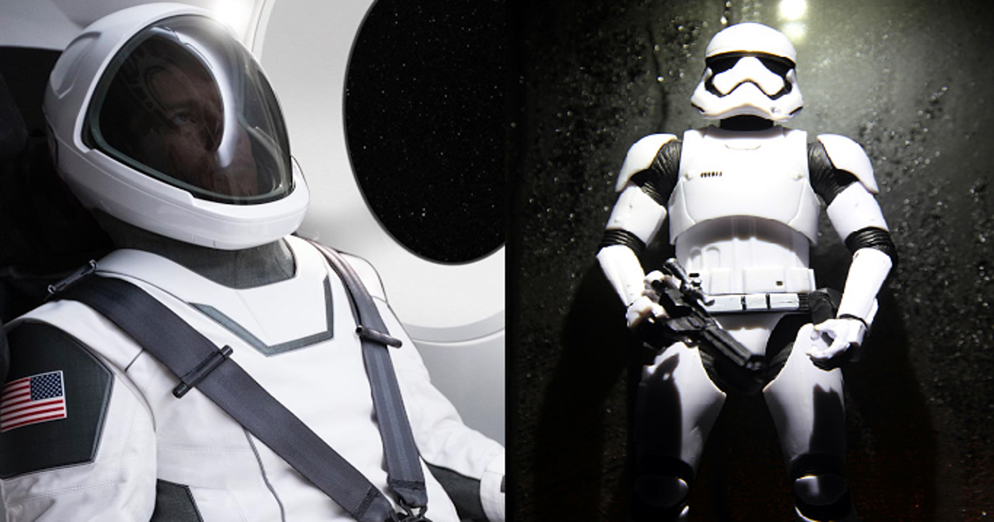 BDB: The new SpaceX suit looks like a Stormtrooper