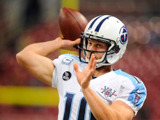 Titans QB Jake Locker says foot 'feels awesome'