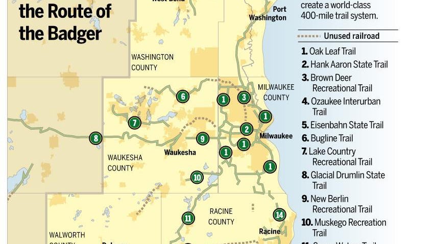 Trails in southeastern Wisconsin make for biking bliss