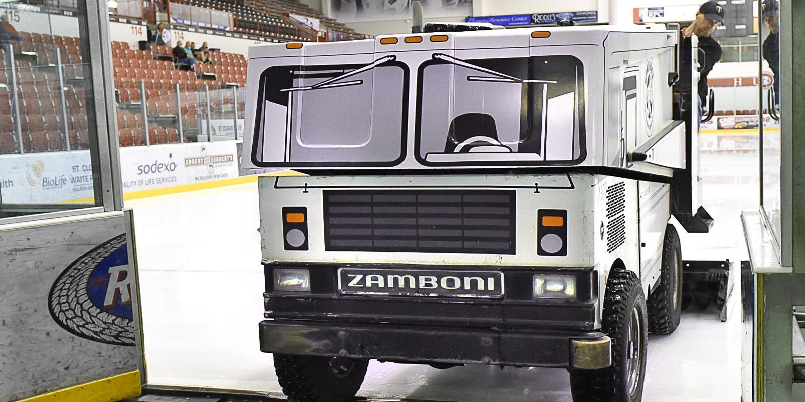 What's it like ... to drive Zamboni?