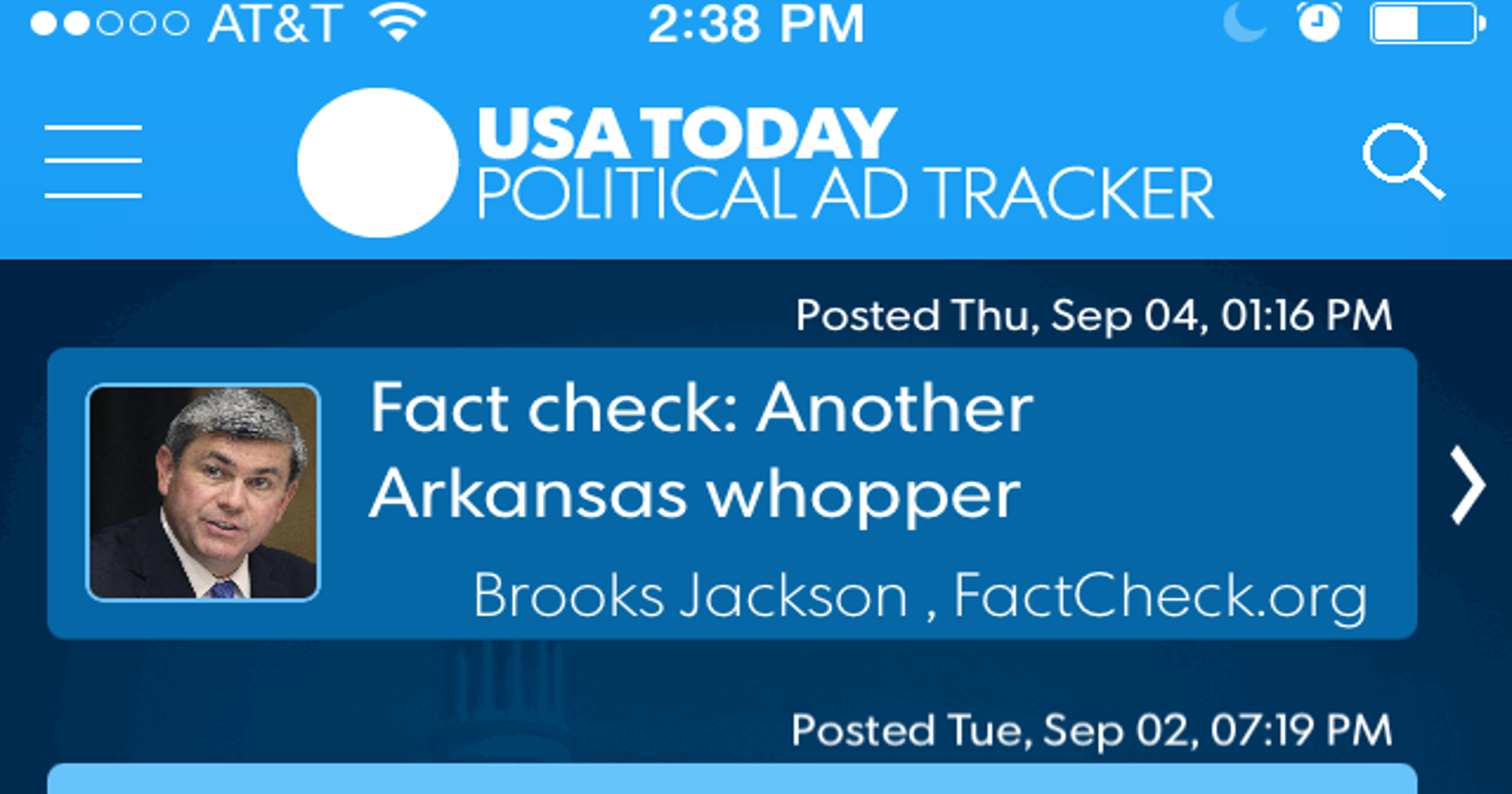 Download USA TODAY's Political Ad Tracker