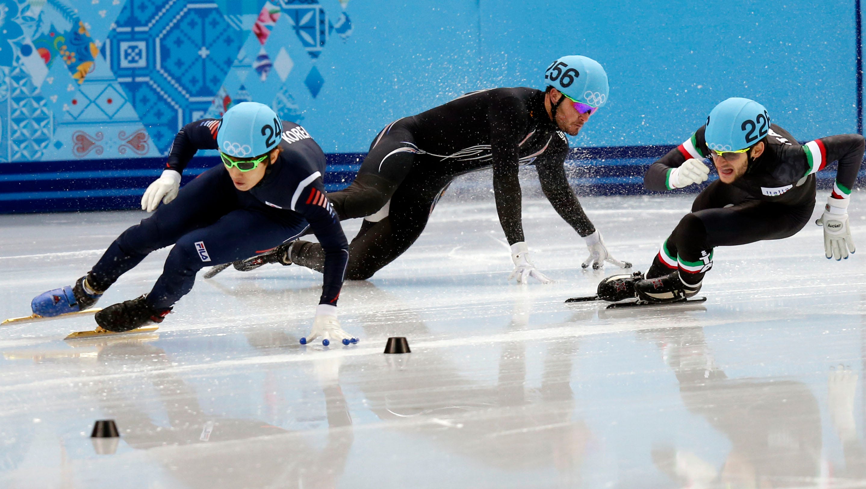Familiar refrain at short track: Ice too soft, unpredictable