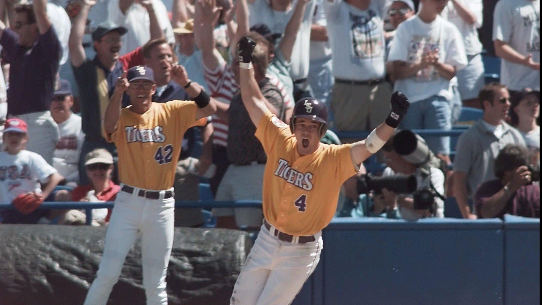 Why LSU baseball wears gold jerseys on Sundays