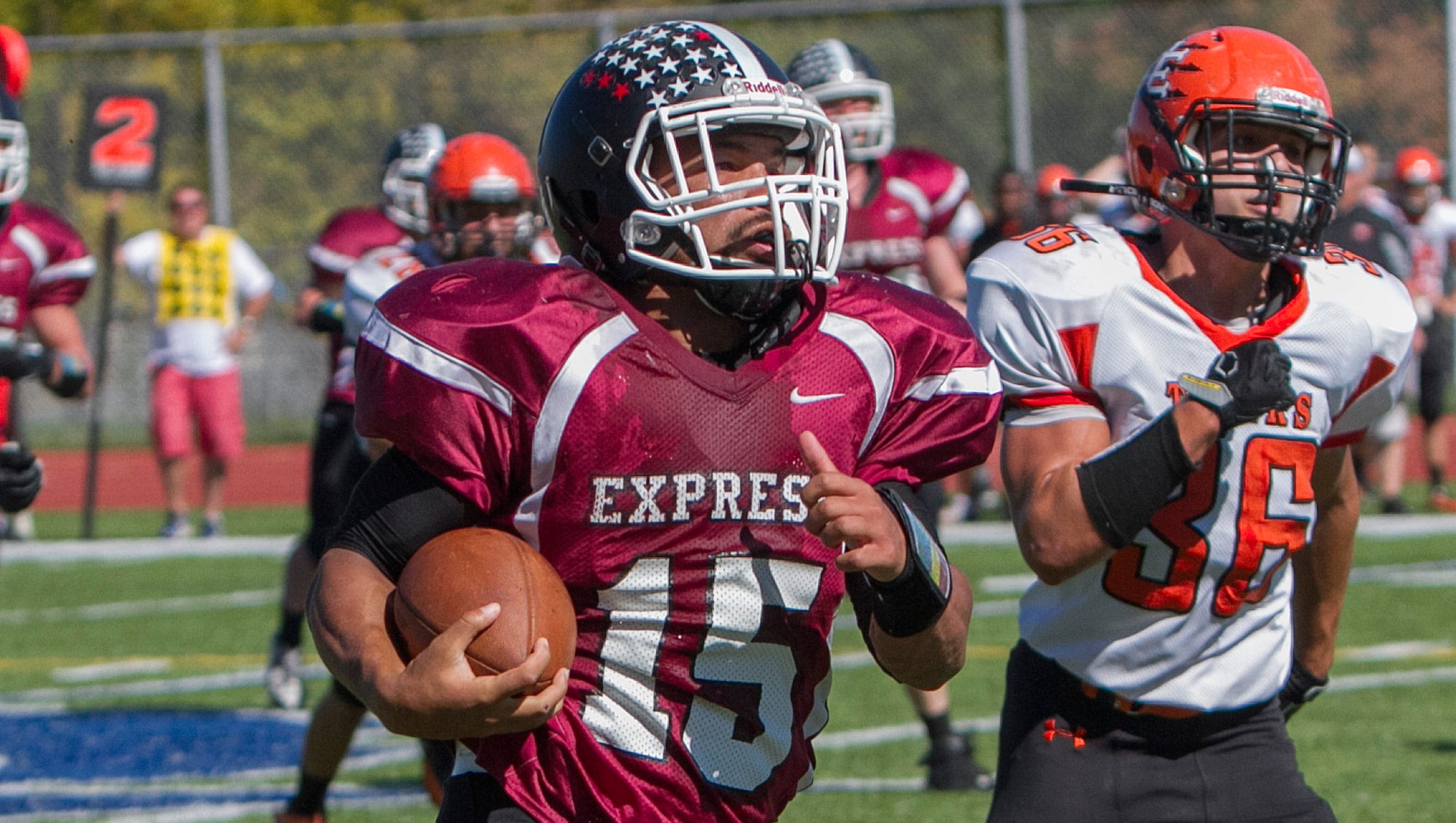 Three area AA players chosen all-state in football