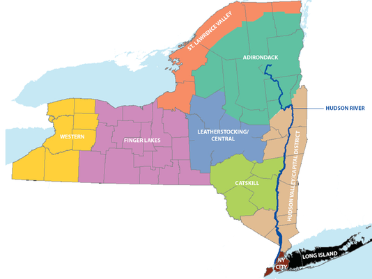 Upstate New York begins here: 11 maps that will make you mad
