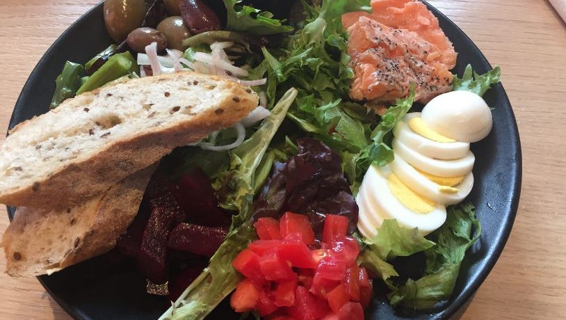Polly's New Favorite Thing: Smoked Salmon Nicoise