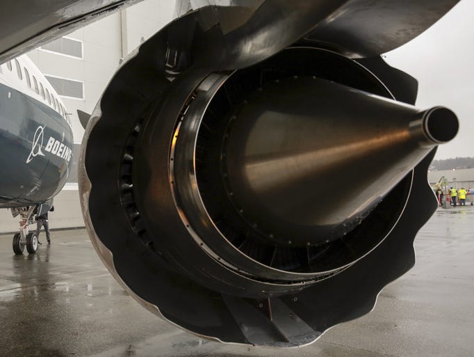 Boeing rolls out first 737 MAX