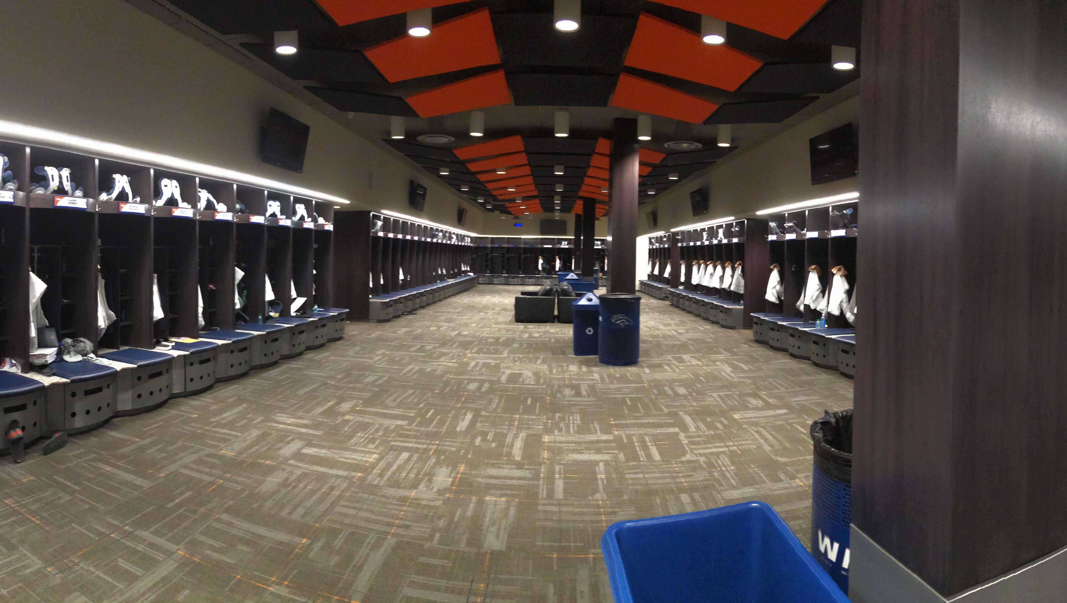Broncos locker room a "million dollar" renovation project