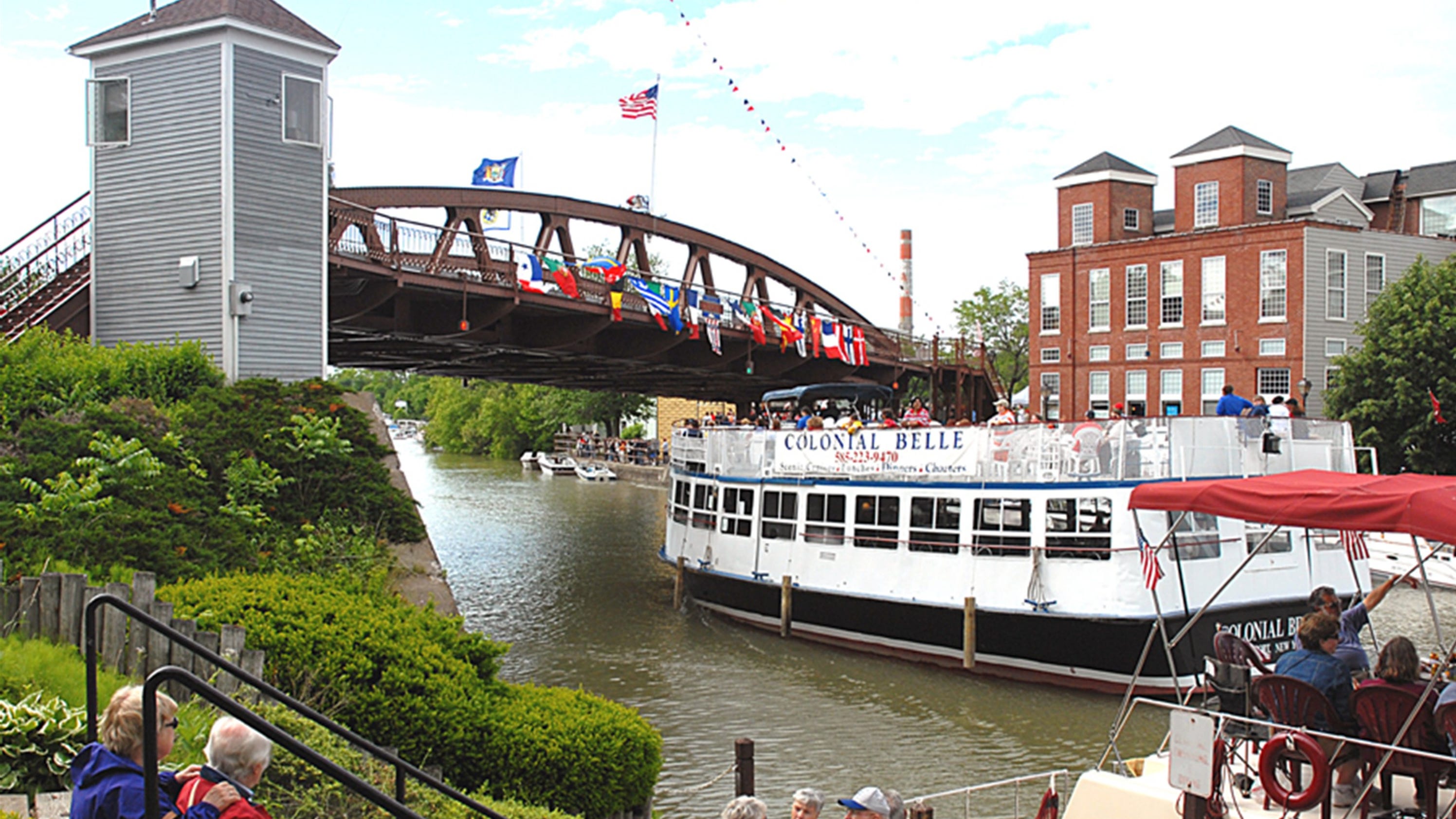 Fairport bridge is one-of-a-kind
