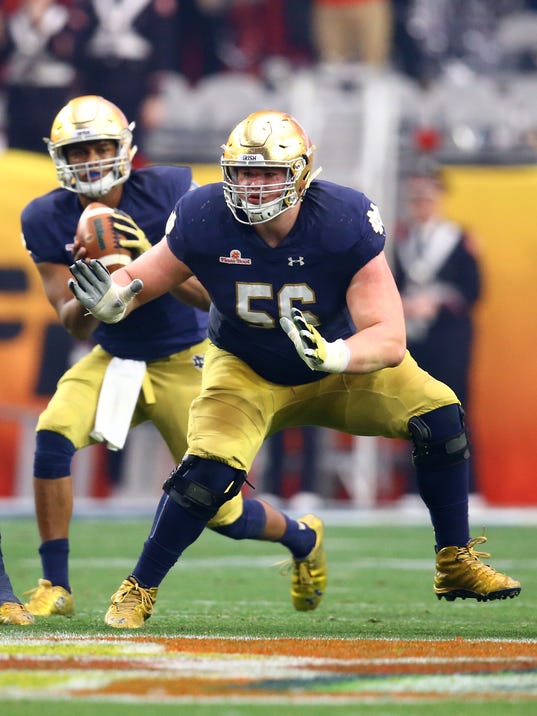 NFL Combine: Quenton Nelson visits with Giants, could Jets option