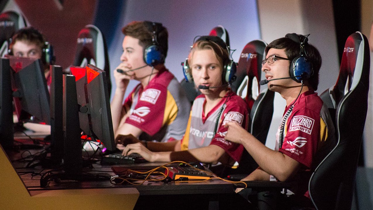 No sweat in esports, but plenty of effort, fans and money